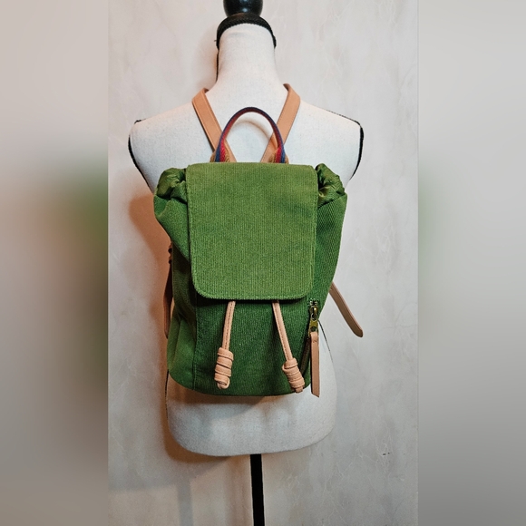 Universal Thread | Bags | Universal Thread Green Corduroy Backpack With ...